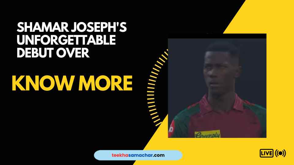 Shamar Joseph's Unforgettable Debut Over Shocks Everyone!
